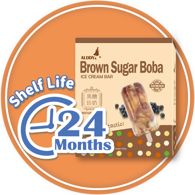 Alody brown sugar boba ice cream bar | Ding Shine Food International corp.
