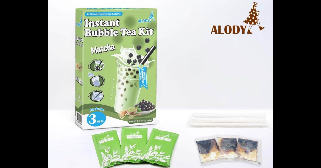 Instant Bubble Tea Kit/ Matcha | Ding Shine Food International corp.